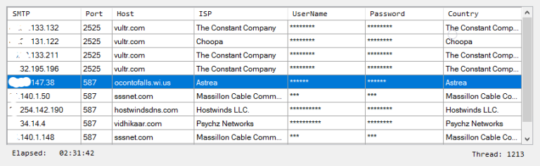 Ultra Smtp Cracker- Free SMTP brute force tool.